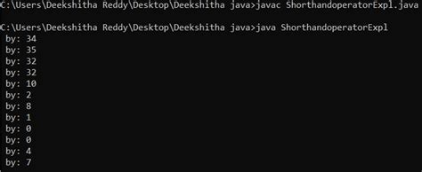Shorthand Operator In Java Tpoint Tech