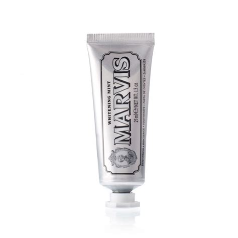Зубная паста Отбеливающая с Мятой Marvis Whitening Mint 25ml - купить с ...