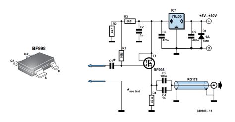 Circuit Diy 1 Ghz Active Probe Circuit Elektor Magazine
