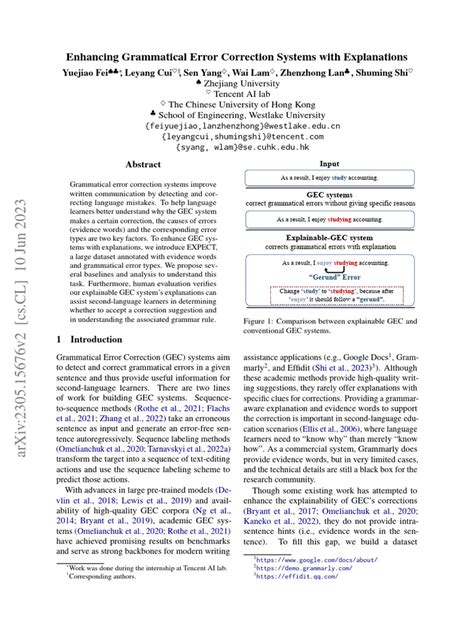 Enhancing Grammatical Error Correction Systems With 7q8oo60c Pdf