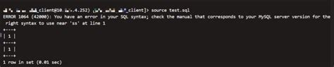 Mysql 命令行执行sql的细节 Levy Mysql 命令行执行sql的细节 Levy