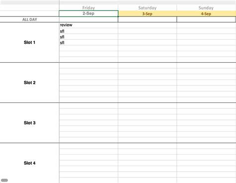 Calendar Excel Shading Entire Column Based On One Value Stack Overflow