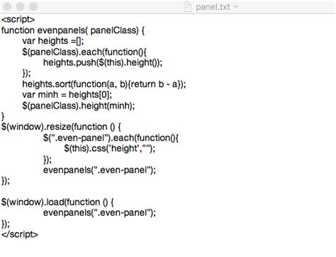 Same Height Columnspanels Tips And Tricks Blocs Forum