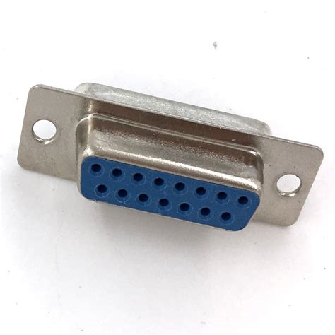 Db15 15 Pin 2 Rows Female D Sub Solder Connector Hacktronics