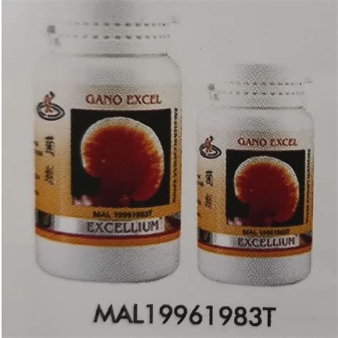 Gano Excel Excellium 30 Capsules 90 Capsules Shopee Malaysia