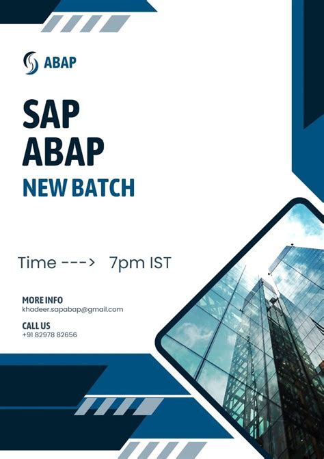 Khadeer Abdul On Linkedin Sap Abap Programming Training