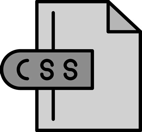 Css File Vector Icon 36923072 Vector Art At Vecteezy