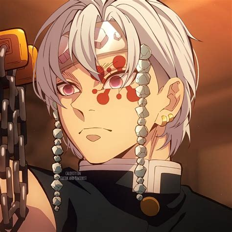 Uzui With A Modern Mullet Anime Demon Anime Chibi Slayer Anime