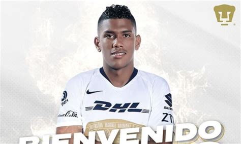 Pumas Anunció El Fichaje De Jeison Angulo