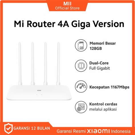 Jual Router Xiaomi Mi Router A Gigabit Edition Shopee Indonesia