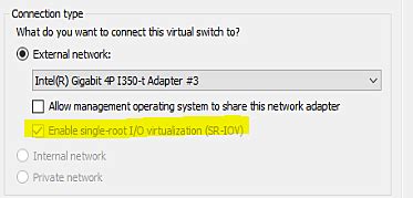 Hyper V 2019 Enable SR IOV For Virtual Machines Woes Windows Spiceworks Community