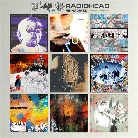 Reimagining Every Radiohead Album Cover For My Art Account Day 9 A