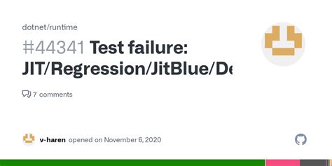 Test Failure JIT Regression JitBlue DevDiv 255294 DevDiv 255294 DevDiv 255294 Sh Issue 44341