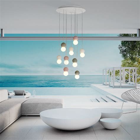 Pendant lamp - GALAXIA - Mantra - steel / contemporary / corded