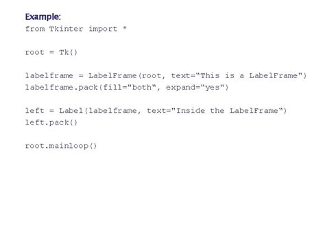18 Python Gui Programming Tkinter Python Provides Various