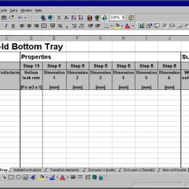 An Equipment Description Excel Template Download Scientific Diagram