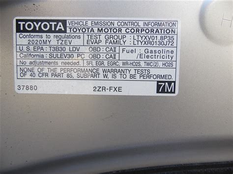 2020 Toyota Prius Prime Silver 1 8l At Z22713 Rancho Toyota Recycling