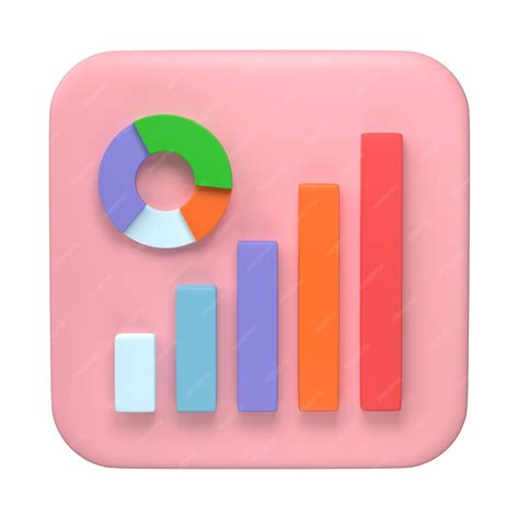 Premium Photo 3d Render Business Infographic With Stock Diagrams And
