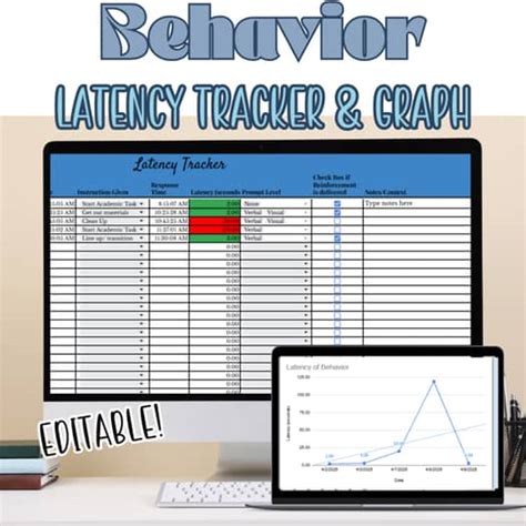 Editable Latency Data Tracker And Graph Behavior Support For Special Education