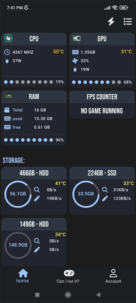 Made A Mobile App To Remotely Check Your Pc Stats While Gaming Away Let Me Know What You Think