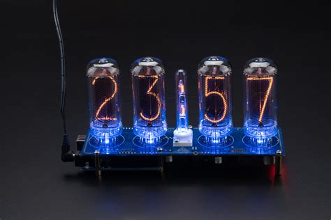 IN 18 Shield Nixie Clock With Sockets And Dot S SMF RGB USB Tunes Tubes Column With