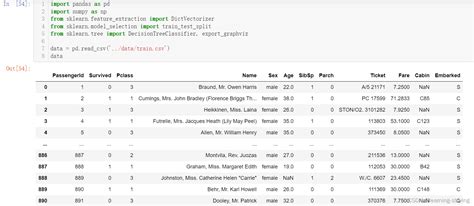 决策树生成、决策树可视化、决策树算法api、泰坦尼克号乘客生存预测案例代码决策树可视化代码 Csdn博客