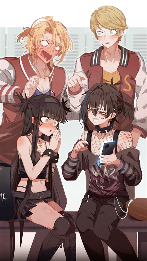 Ophelia Tyler Jasper And Thad Original Drawn By Merryweather Danbooru