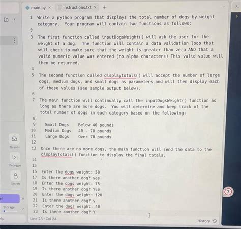 Solved 1 Write A Python Program That Displays The Total