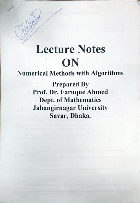 Numerical Methods With Algorithm Numerical Analysis Studocu Numerical Methods With Algorithm Numerical Analysis Studocu
