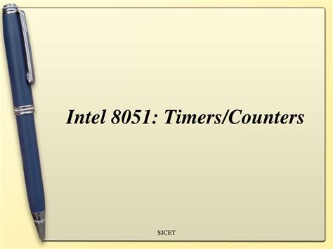 Ppt The 8051 Microcontroller Powerpoint Presentation Free Download Ppt The 8051 Microcontroller Powerpoint Presentation Free Download