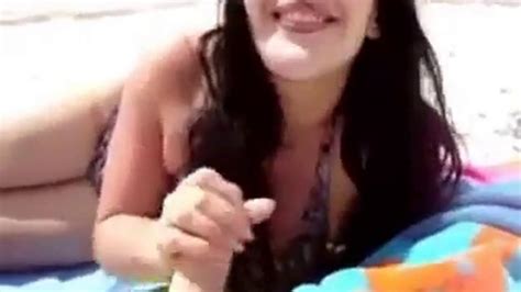 Cum Beach Handjob Porn Videos