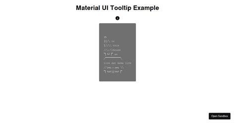 Material Ui Tooltip Example Forked Codesandbox Material Ui Tooltip Example Forked Codesandbox