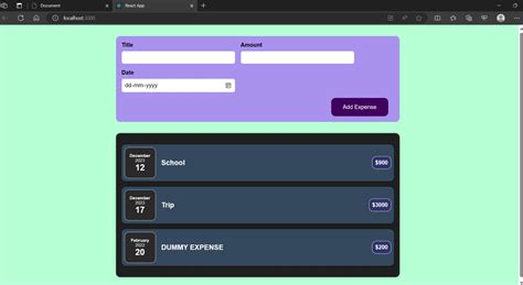 GitHub Meenakshi0104 Expense Tracker