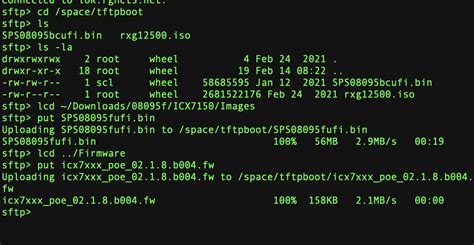 using the tftp server to upgrade local switch firmware is one of many