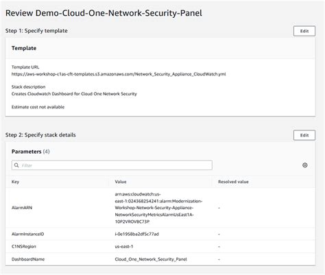Cloudwatch Visibility Appliance Self Guided