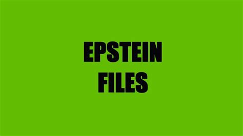 Looney Trump 031 Epstein Files Youtube