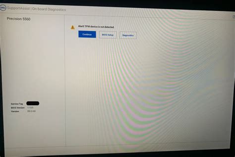 ‎alert Tpm Device Not Detected On Dell Precision 5560 After Update Bios Dell Technologies