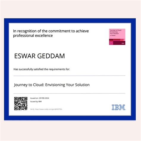 Eswar Geddam On Linkedin Ibm Ibmskillsbuild Ibmcloud Ibmcertification Digitaltransformation