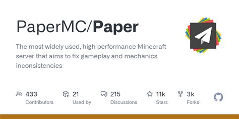 Paper README Md At Main PaperMC Paper GitHub