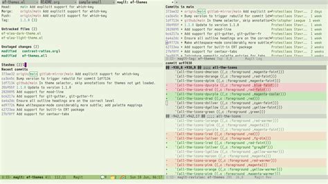 Screen Shots Of The Ef Themes For Gnu Emacs Protesilaos Stavrou