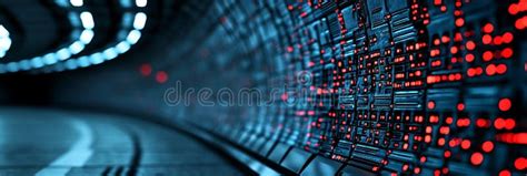 A Close Up Of A Server In A Data Center Stock Image Image Of Neon Arranged 367563359