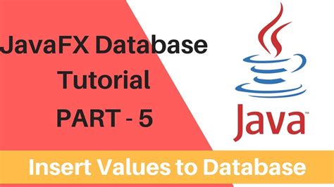 Javafx Database Operations Part 5 Designing The Frame And Inserting