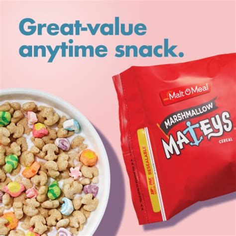 Malt O Meal Marshmallow Mateys Bag Cereal 156 Ounces Kroger