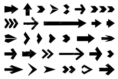 Premium Vector Abstract Arrow Vector Design Collection