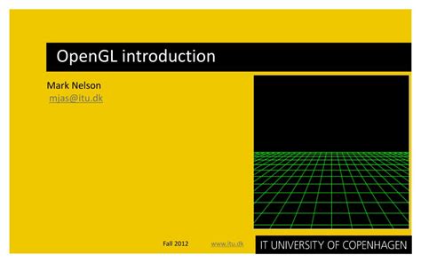 Ppt Opengl Introduction Powerpoint Presentation Free Download Id