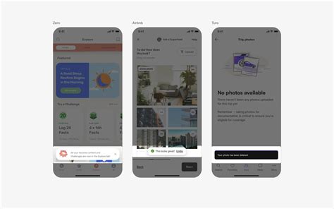 Toast Ui Design Best Practices Design Variants And Examples Mobbin