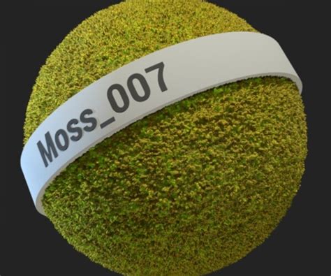 Artstation Redshift Shader C4d Moss V4 Resources