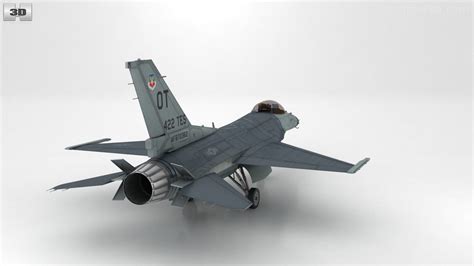 360 View Of General Dynamics F 16c Block 52 3d Model 3dmodels Store