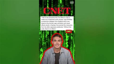 The Matrix Code Sushi Recipe