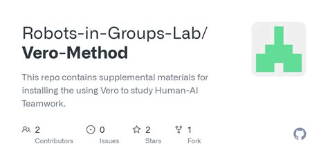 Github Robots In Groups Labvero Method This Repo Contains Supplemental Materials For
